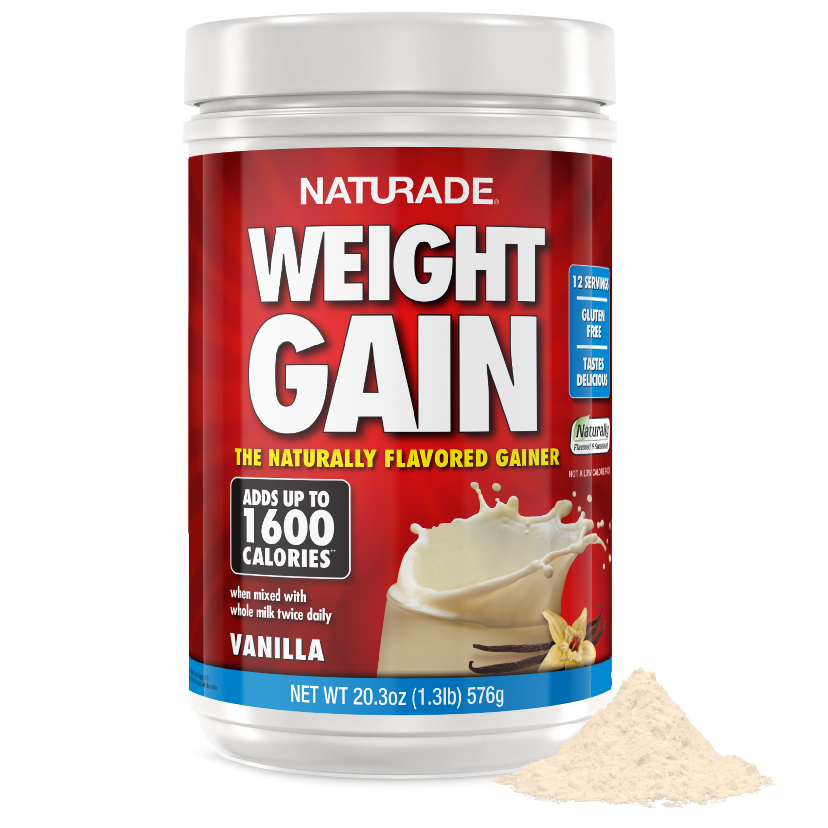 Weight Gain - Vanilla (12 Servings) – Naturade