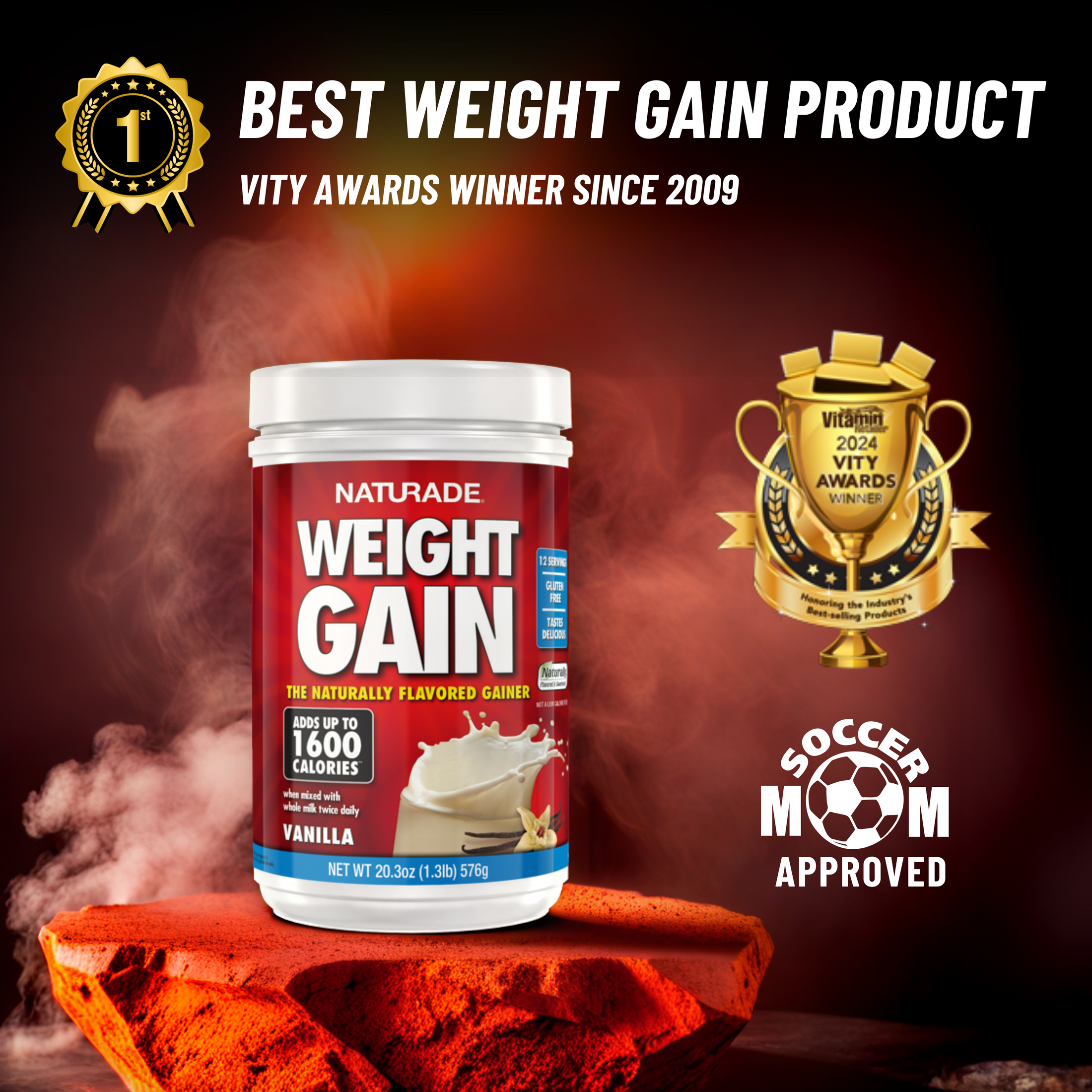 Weight Gain - Vanilla (12 Servings) – Naturade
