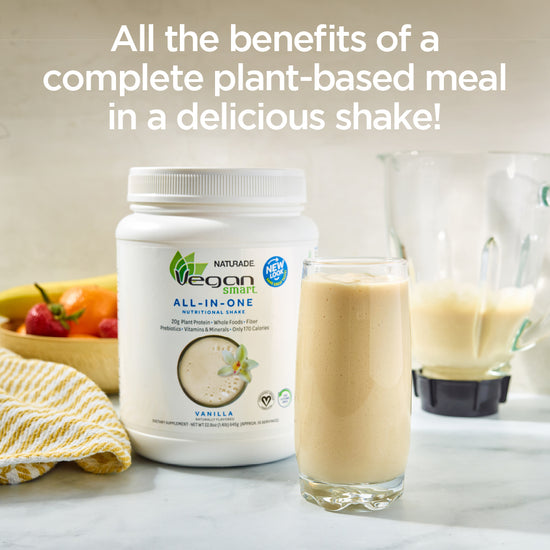 VeganSmart All-In-One Nutritional Shake - Vanilla (15 Servings) – Naturade